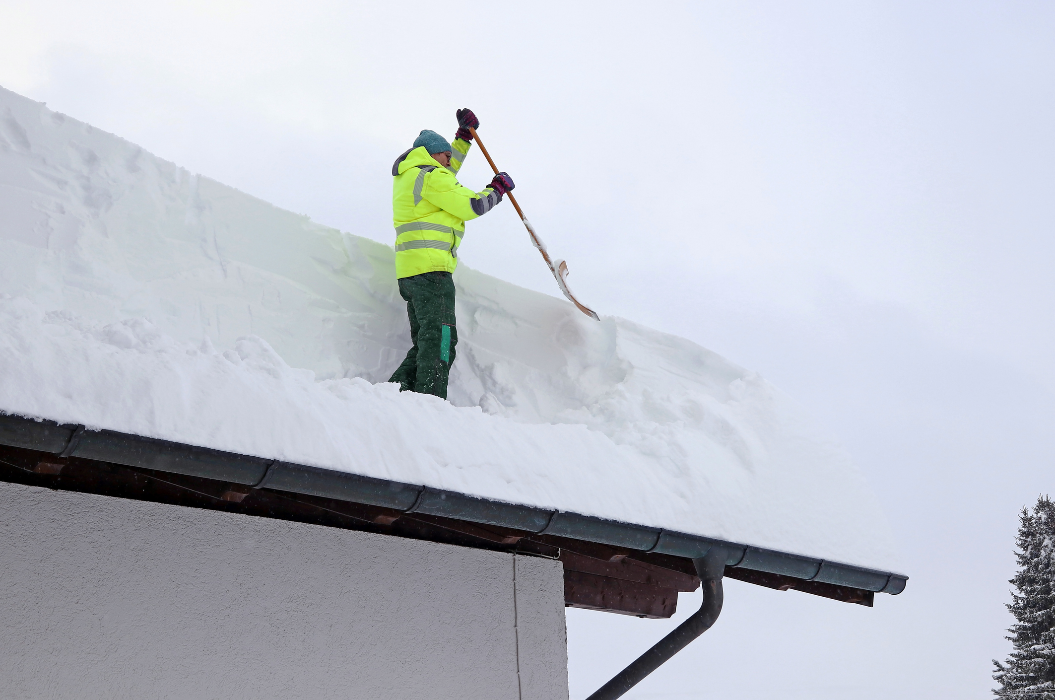 Why Professional Roof Snow Removal is Best | A & J Reliable